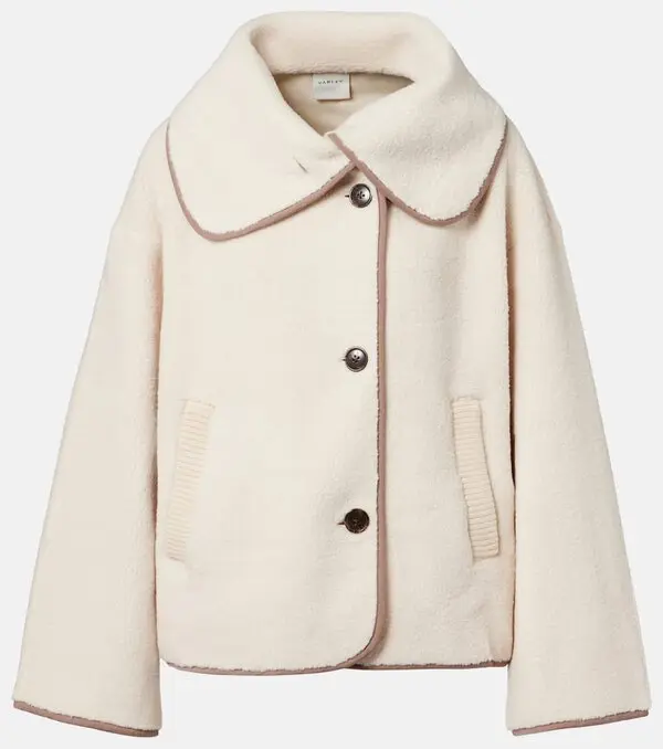 Varley Romane Fleece Jacket - White