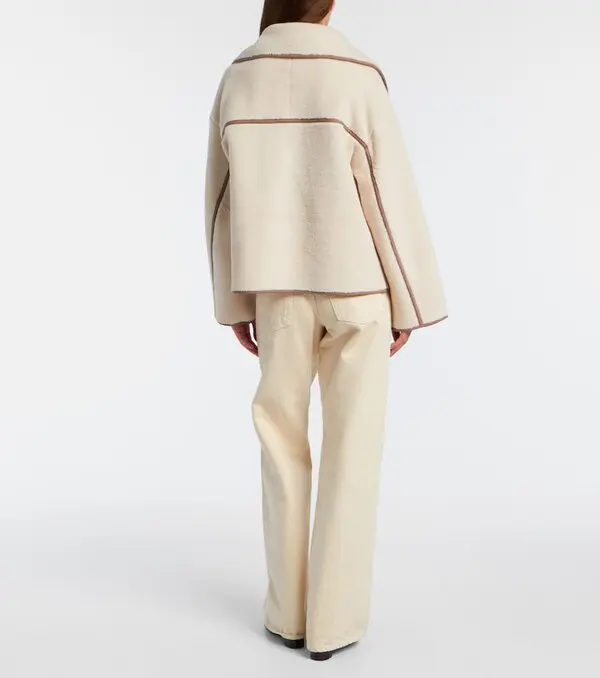 Varley Romane Fleece Jacket - White