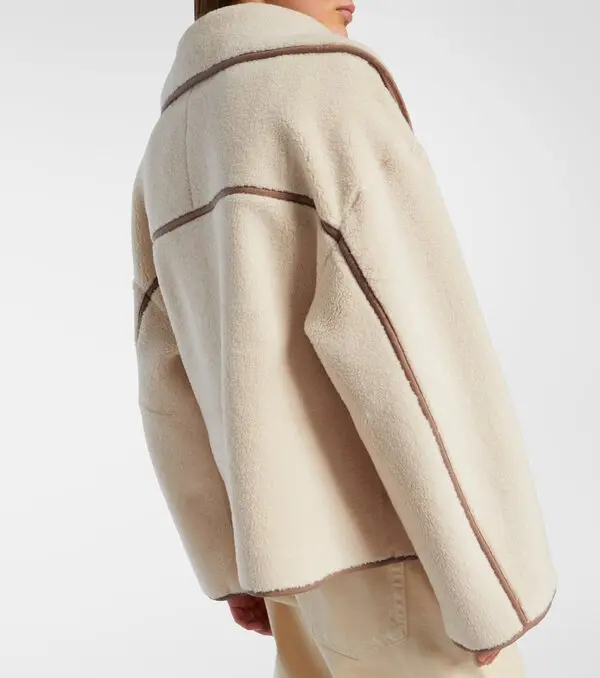 Varley Romane Fleece Jacket - White