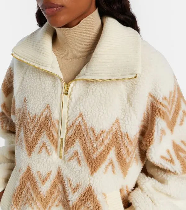 Varley Hendrik Jacquard Teddy Jacket
