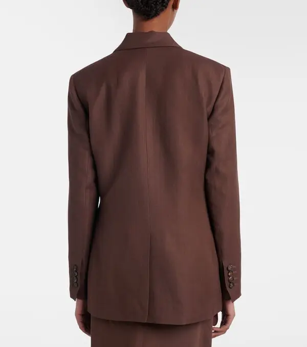 Brunello Cucinelli Double-breasted Blazer - Brown