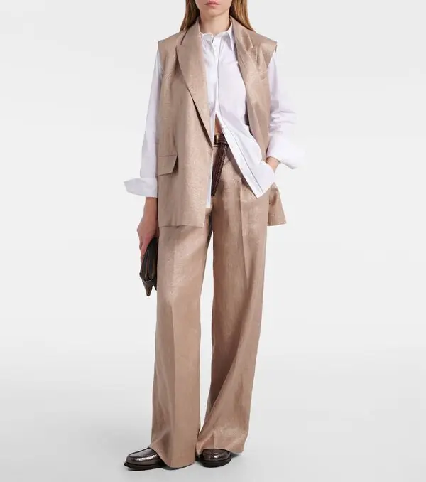 Brunello Cucinelli Monili Cotton-blend Poplin Shirt