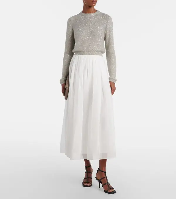 Brunello Cucinelli Sequined Sweater