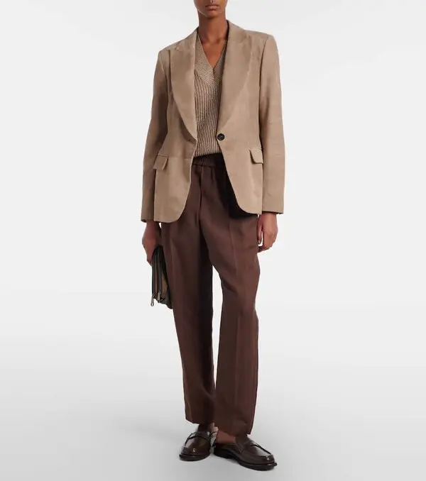Brunello Cucinelli Mid-rise Straight Pants