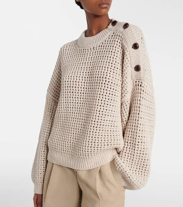 Brunello Cucinelli Cotton-blend Sweater