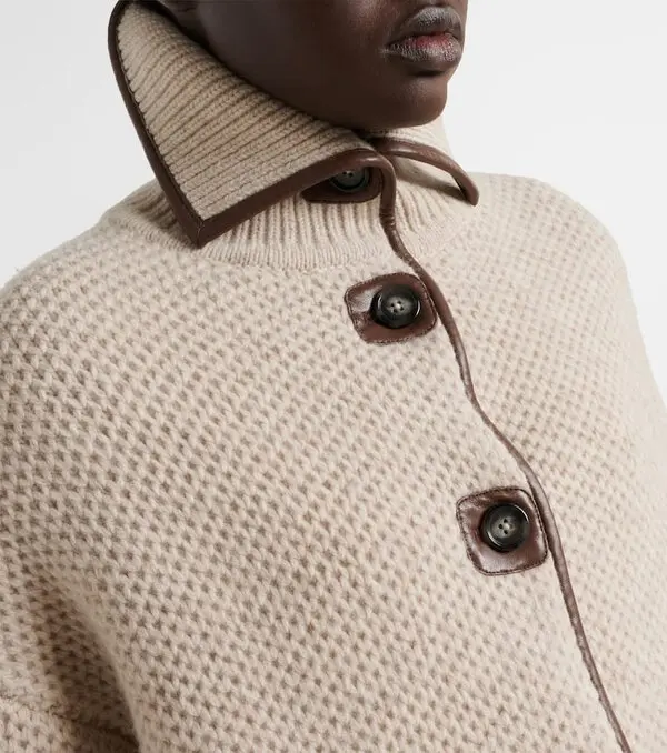 Altuzarra Llewellyn Knitted Wool Jacket - Beige