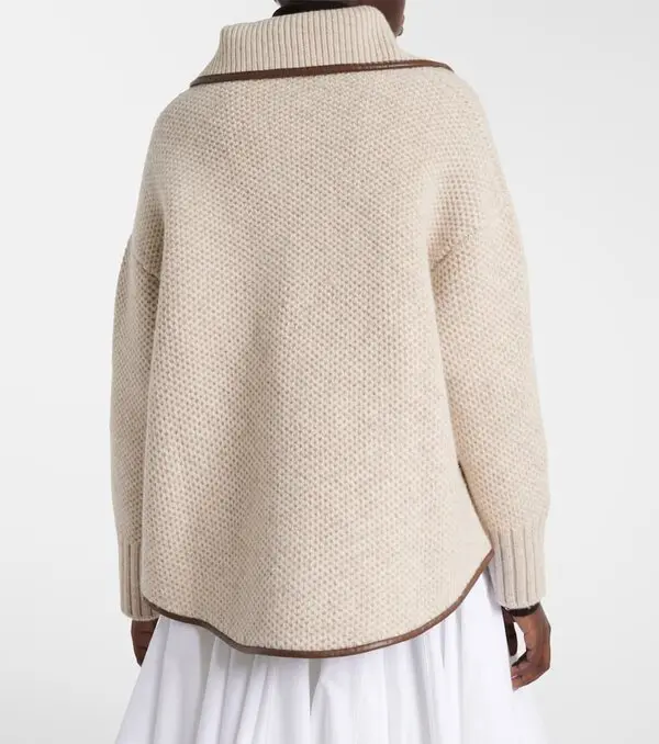 Altuzarra Llewellyn Knitted Wool Jacket - Beige