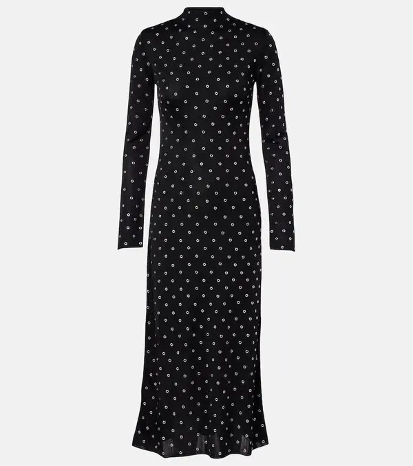 Altuzarra Studded Jersey Maxi Dress