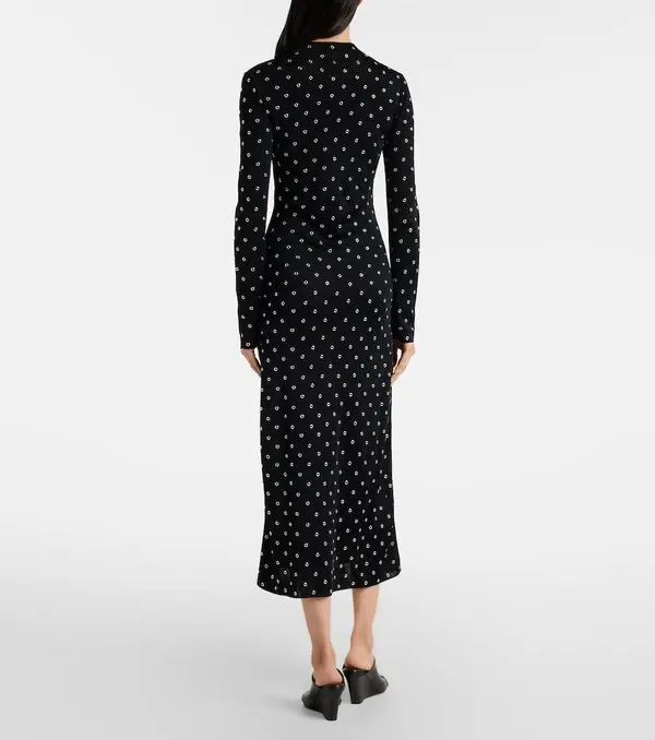 Altuzarra Studded Jersey Maxi Dress