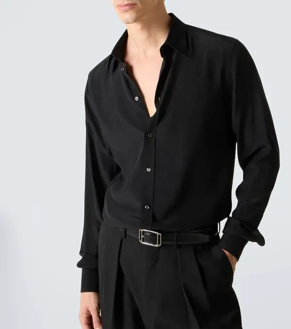 Dolce & Gabbana Silk Crepe De Chine Shirt