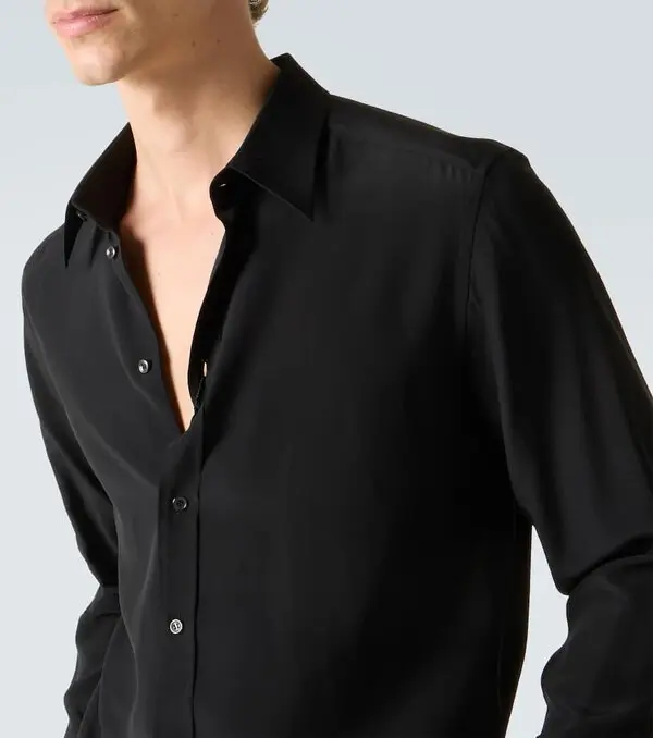 Dolce & Gabbana Silk Crepe De Chine Shirt