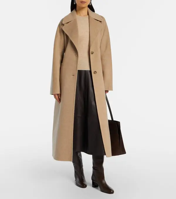 JOSEPH Spencer Wool And Cashmere Coat