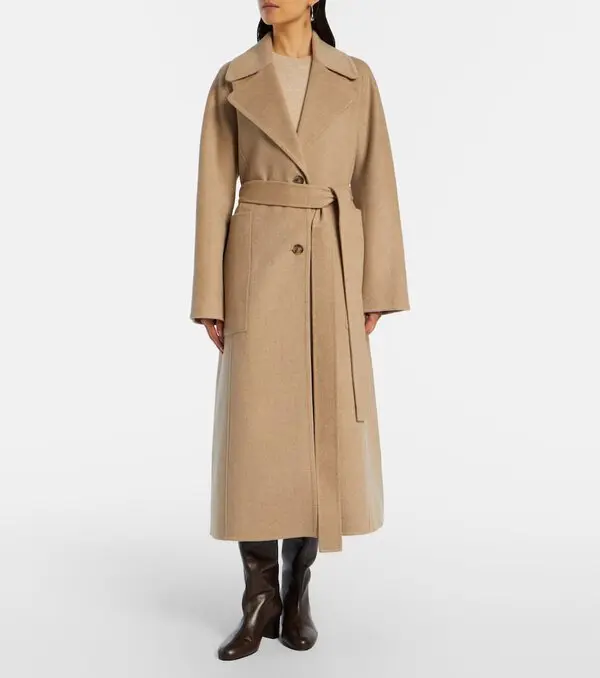 JOSEPH Spencer Wool And Cashmere Coat
