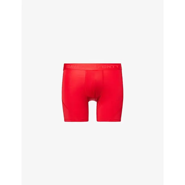 SAVAGE X FENTY Shadow Fit Jersey Boxer Briefs Xxl - Timeless Red