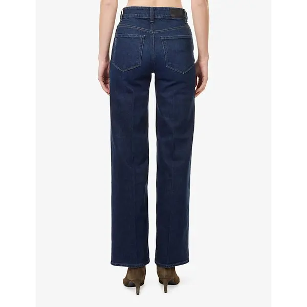 Paige Sasha " Wide-leg High-rise Jeans - Dwell