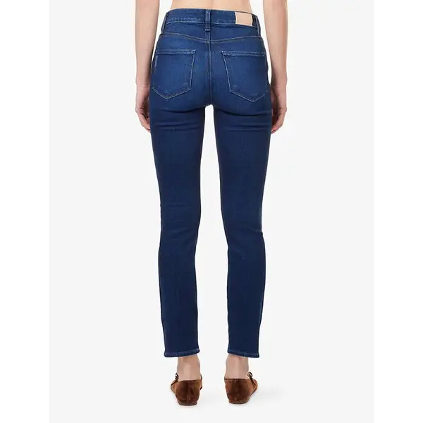 Paige Gemma Skinny-leg Stretch-denim Jeans - Cirques