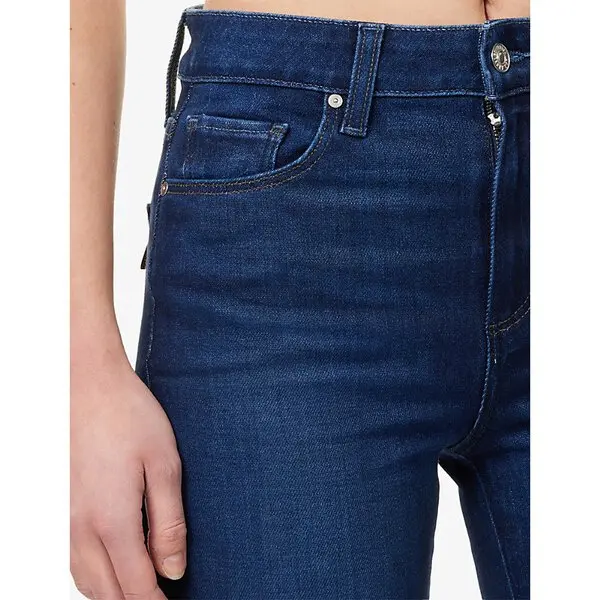 Paige Gemma Skinny-leg Stretch-denim Jeans - Cirques