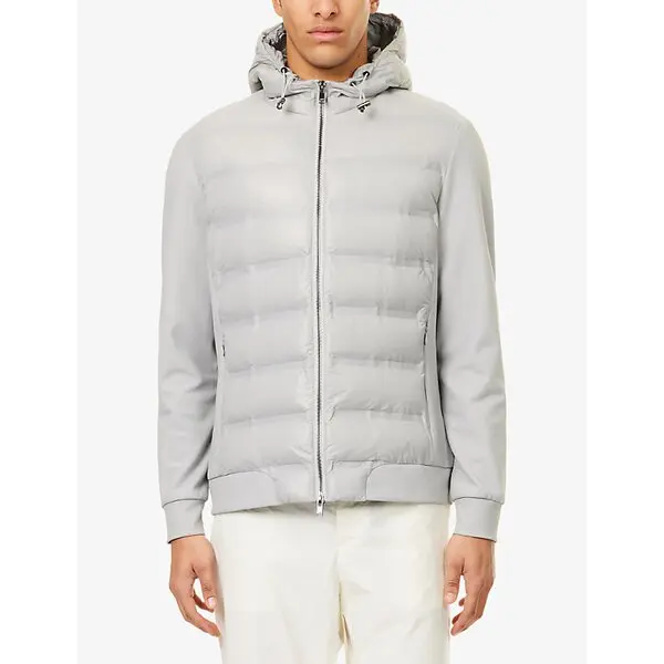ARNE Hybrid Hooded Woven Jacket