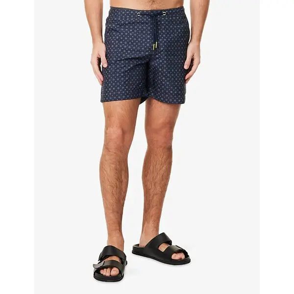 Orlebar Brown Bulldog Solsti Swim Shorts - Night Iris