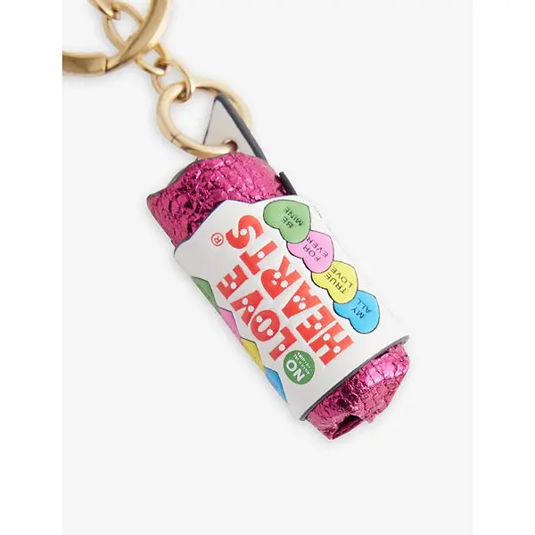 ANYA HINDMARCH Lovehearts Leather Charm