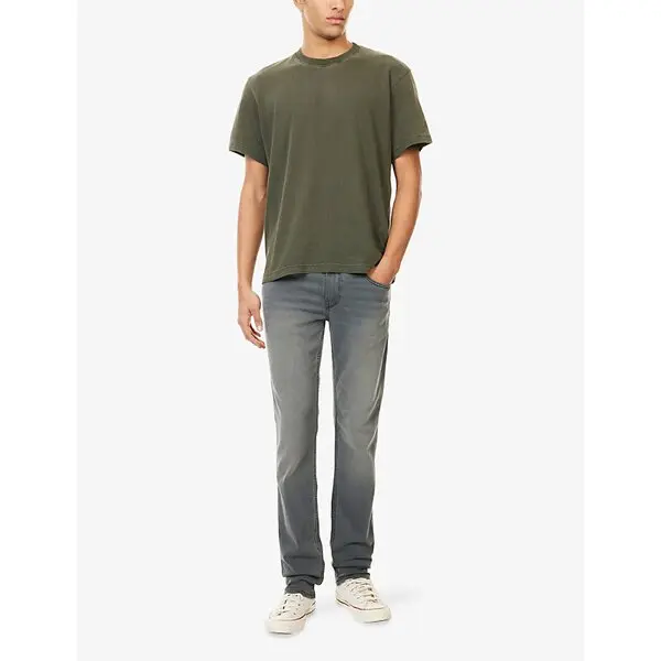 Paige Lennox Slim-fit Stretch-denim Blend Jeans - Kian