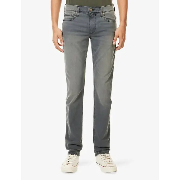 Paige Lennox Slim-fit Stretch-denim Blend Jeans - Kian
