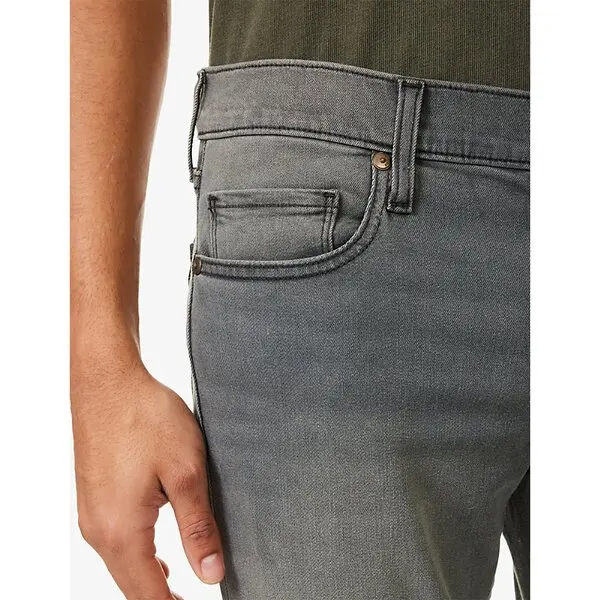 Paige Lennox Slim-fit Stretch-denim Blend Jeans - Kian