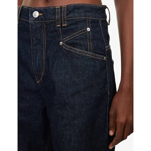 Isabel Marant Étoile Lemony Wide-leg Denim Jeans