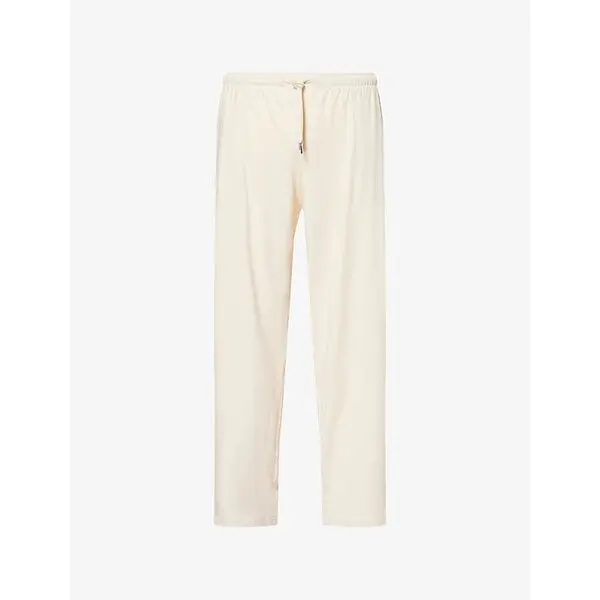 Derek Rose Basel Modal-jersey Lounge Trousers - Neutral
