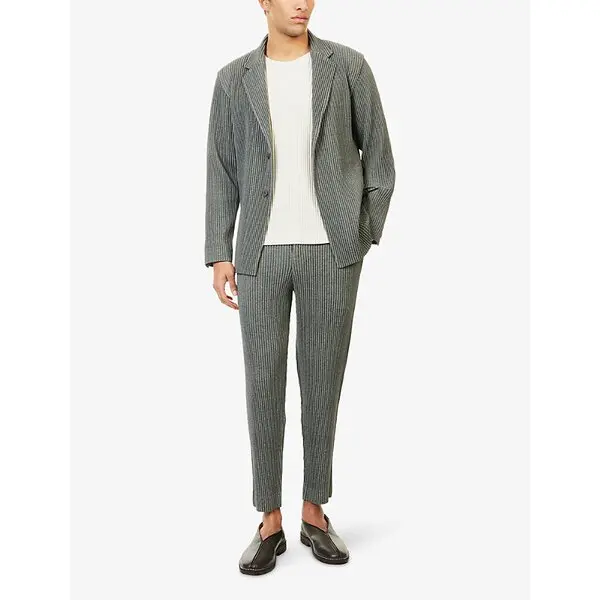 Issey Miyake Pleated Knitted Trousers