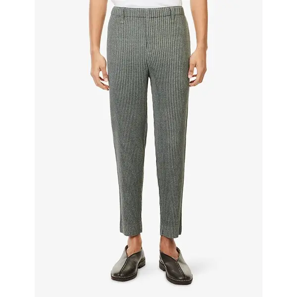 Issey Miyake Pleated Knitted Trousers