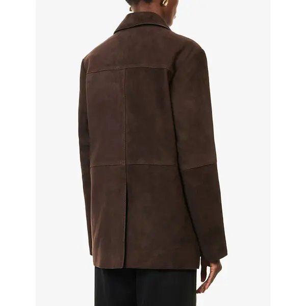 Dissh Hendrix Notch-lapel Suede Jacket