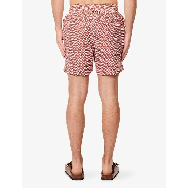Derek Rose Tropez Swim Shorts - Red