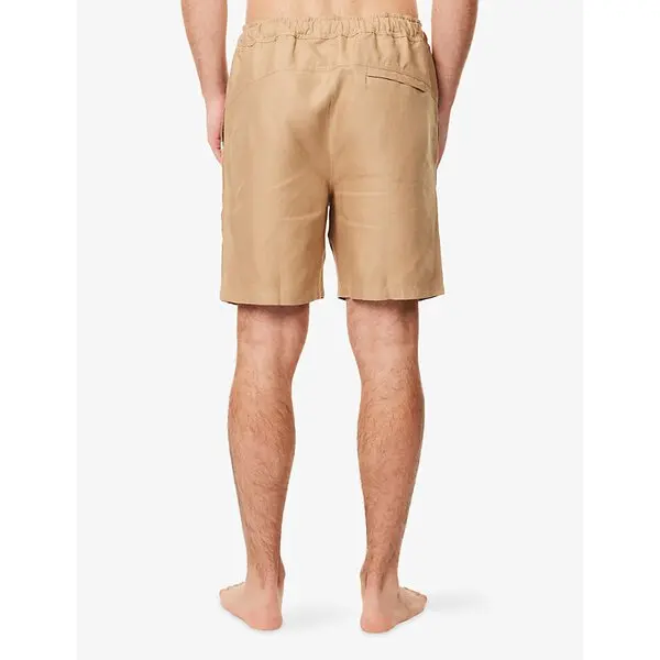 Derek Rose Sydney Linen Shorts