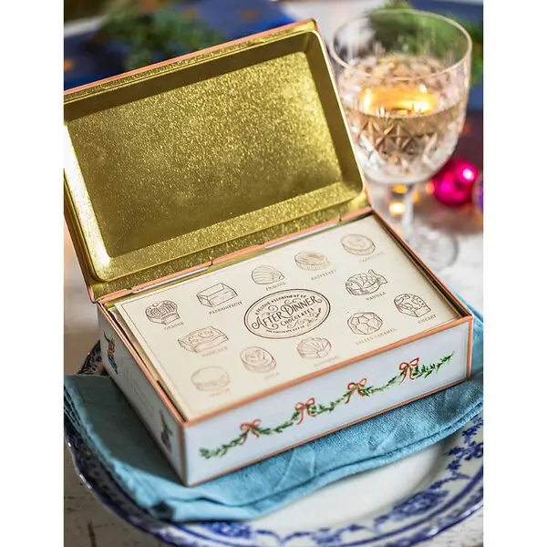 THE CHOCOLATE GIFT COMPANY Amy Swan After Dinner Chocolate Tin 108g
