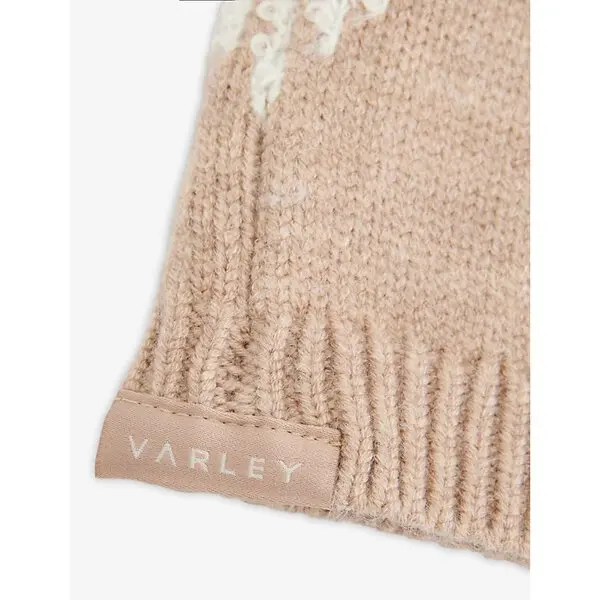 Varley Ethan Bouclé-knit Hood