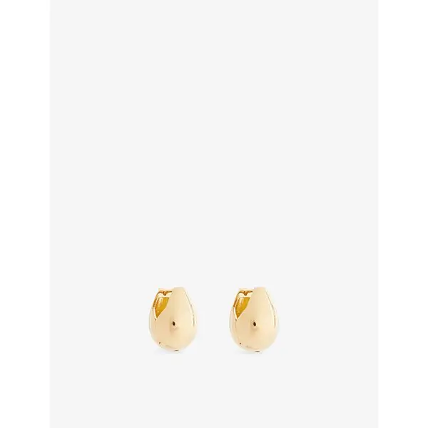 PLOW Drop Sterling-silver Stud Earrings