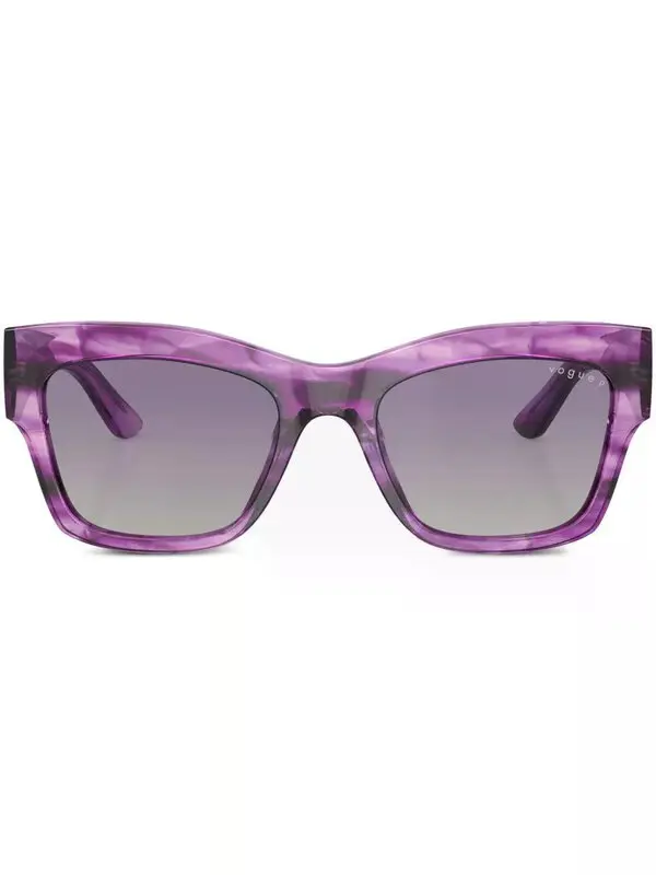 VOGUE EYEWEAR Rectangle-frame Sunglasses - Purple