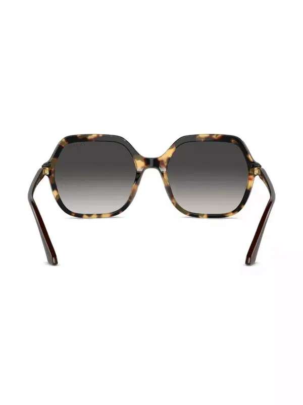 VOGUE EYEWEAR Tortoiseshell-effect Butterfly Sunglasses - Yellow