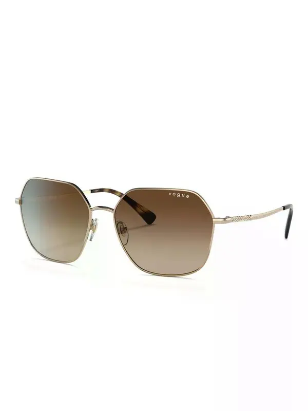 VOGUE EYEWEAR Geometric Frame Sunglasses