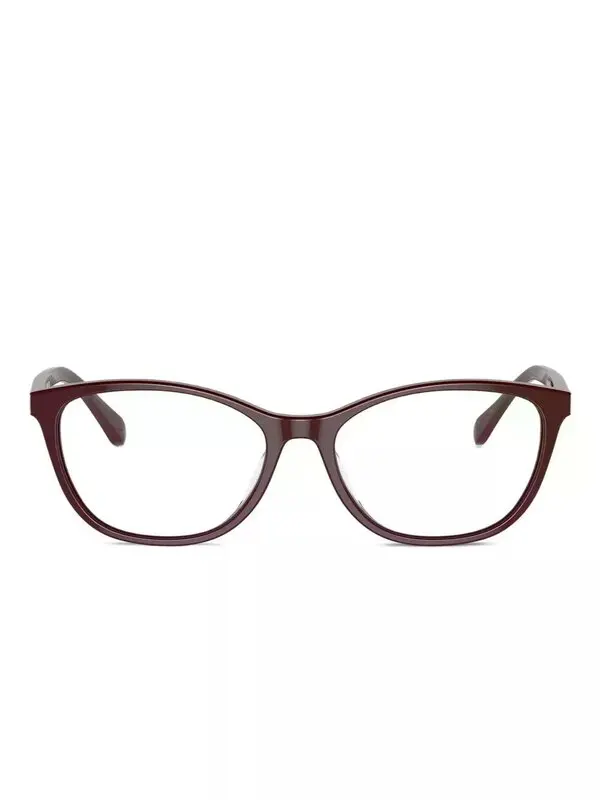 VOGUE EYEWEAR Rectangle Cat-eye Frame Glasses - Red