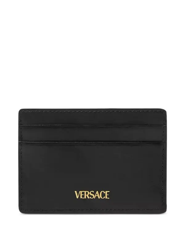 Versace Logo-plaque Cardholder