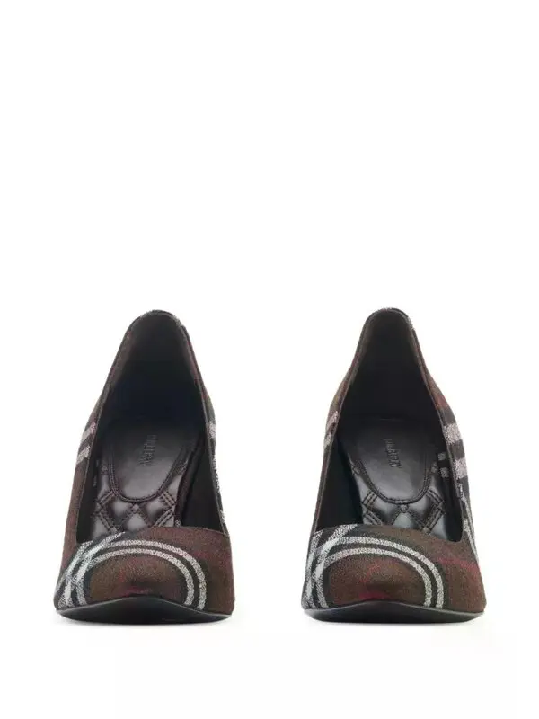 Burberry Check Dame Pumps