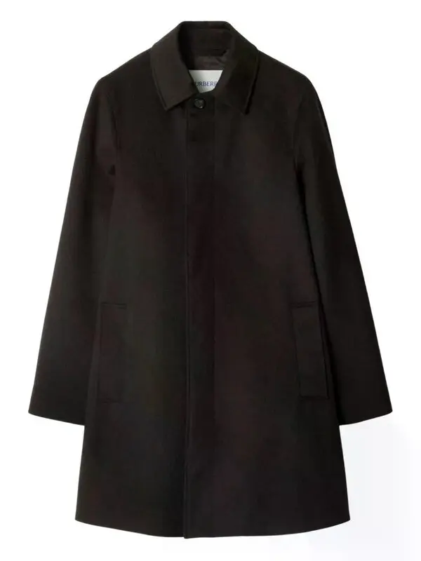 Burberry Single-breasted Car Coat