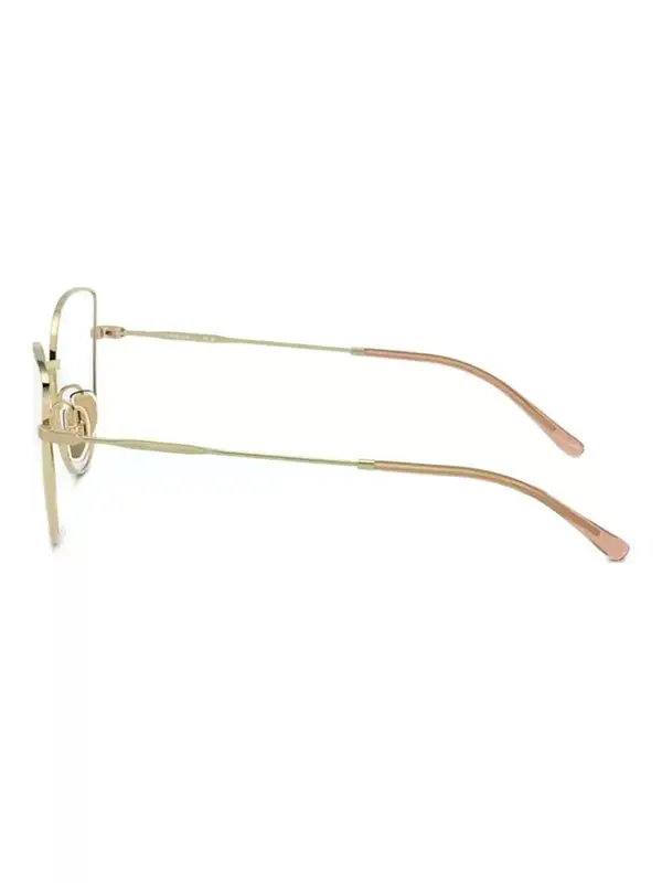 VOGUE EYEWEAR Geometric-frame Glasses - Yellow