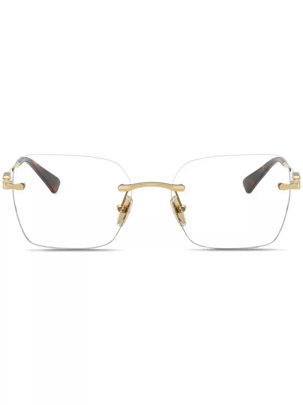 VOGUE EYEWEAR Square-frame Glasses - Gold