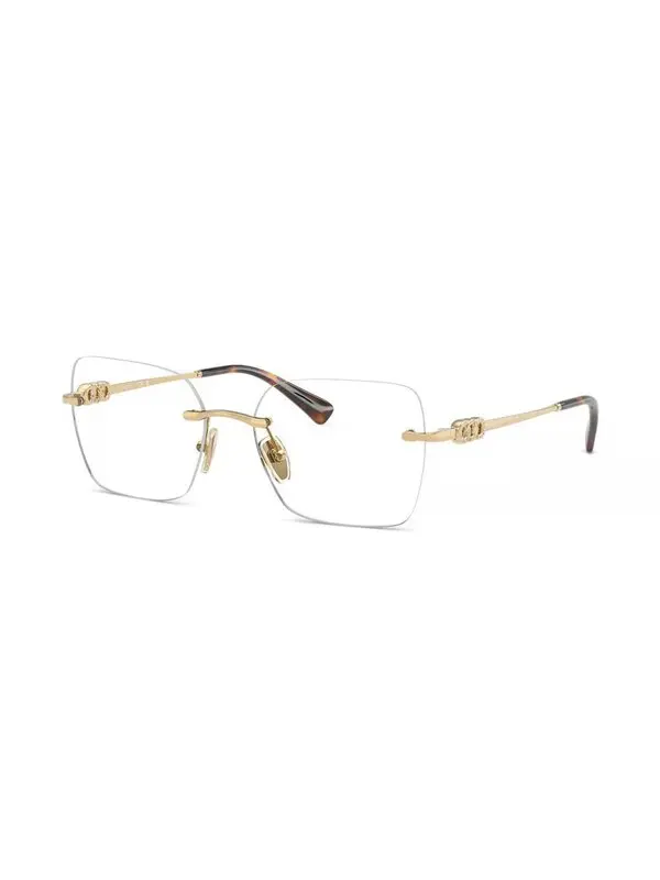 VOGUE EYEWEAR Square-frame Glasses - Gold