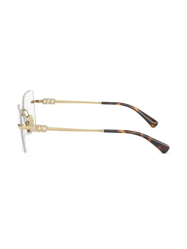 VOGUE EYEWEAR Square-frame Glasses - Gold