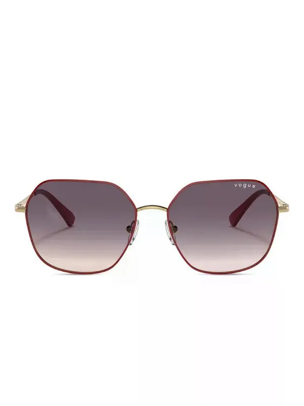 VOGUE EYEWEAR Geometric Sunglasses - Red