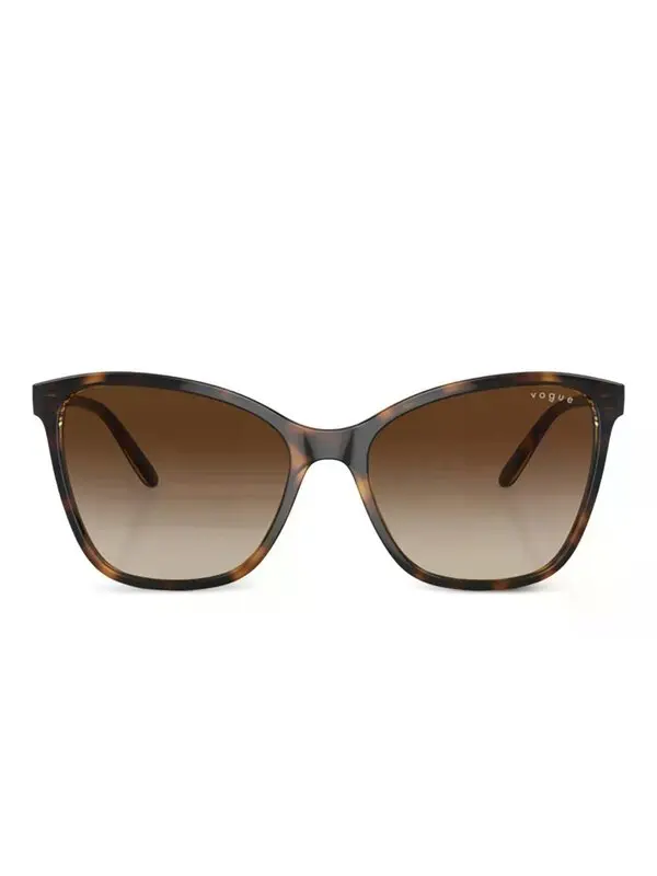VOGUE EYEWEAR Geometric Sunglasses - Brown